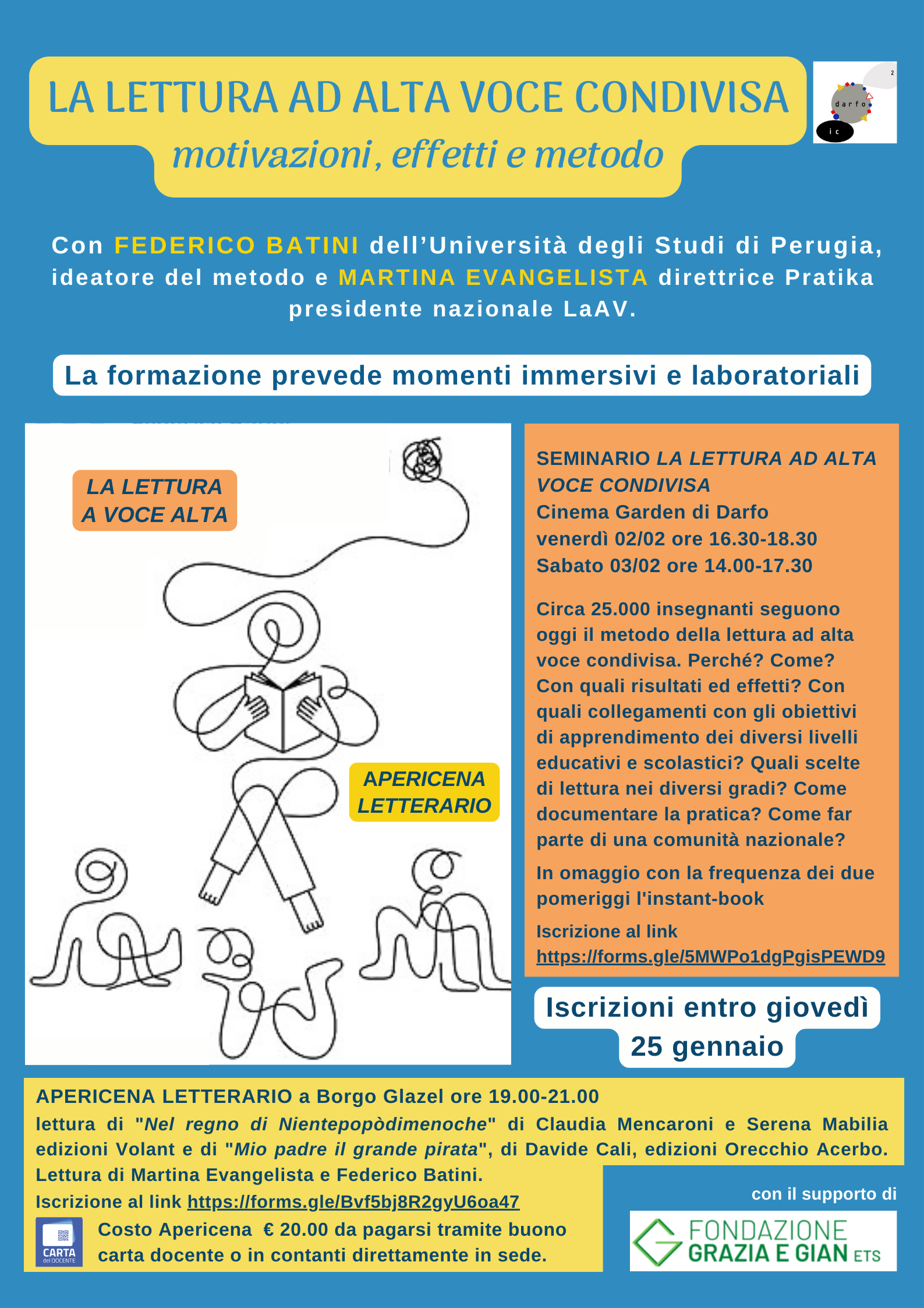 Lettura a voce alta e didattica orientativa con Federico Batini ...